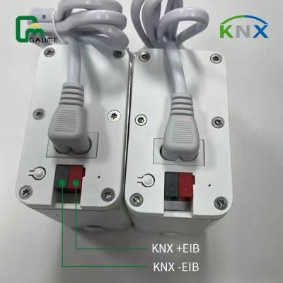 China KNX Smart Curtain Motor 1.8N.m Torque 50kg Load Wired Bus Control for Building Automation for sale