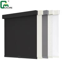 China Cordless Manual Smart Roller Blinds Spring Loaded Child Safe Roller Shades for sale