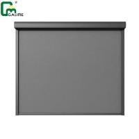China Electric Smart Roller Blinds Remote Control Home Office Privacy Electric Blinds For Windows for sale