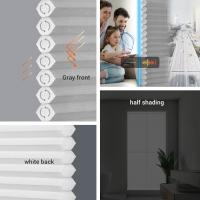 China Battery Smart Honeycomb Blinds Blackout Thermal Insulation Blinds Child Safe for sale
