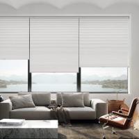 China Battery Smart Honeycomb Blinds Blackout Thermal Insulation Blinds Child Safe for sale
