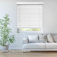 China Basswood Smart Wooden Blinds Network Signal Repeater Wooden Style Blinds for sale