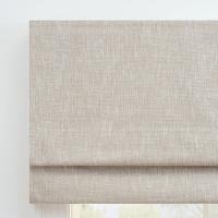 China Tuya WiFi Smart Roman Blinds Minimalist Natural Texture Fabric Motorised for sale