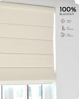 China Tuya WiFi Smart Roman Blinds Minimalist Natural Texture Fabric Motorised for sale