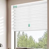 China 2.4GHz  Day And Night Blinds Modern Dual Layer Light Control Smart Zebra Blinds for sale