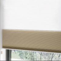 China Battery Zigbee Day And Night Blinds Honeycomb Sunroom Roller Shades Blackout for sale