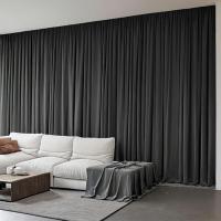 China Heavy Duty Tuya Smart Liftable Curtain Track System With GM46 Motor For Lobbies for sale