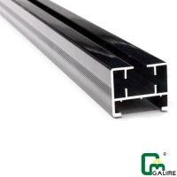 China Heavy Duty Smart Curtain Track 1.0mm - 2.0mm Profile Ceiling Mounted Curtain Track for sale
