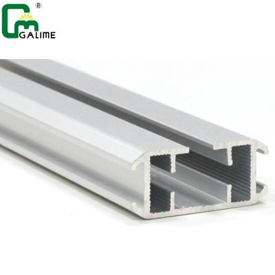 China Aluminum Alloy Motorized Curtain Track System  Straight High Tensile Belt Drive for sale