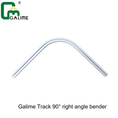 China 90 Degree Right Angle Joiner Aluminum Alloy Curtain Track Accessories for Galime C-Track 6063-T5 for sale