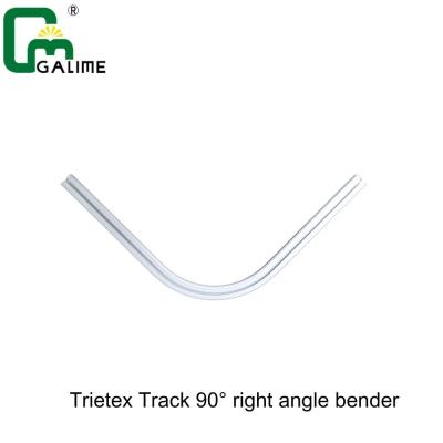 China Trietex Angle Joiner White Heavy Duty 90 Deg Curtain Track Accessories for sale