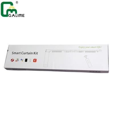 China Wire-Free Smart Curtain Kit with Removable Battery Motor, Supporting Zigbee, eWeLink and Remote Control for sale