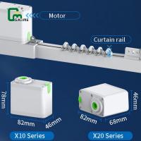 China X10 Series Smart Curtain Kit 80mm Micro Motor AC100-240V 1.8Nm for Home Automation KNX Matter for sale
