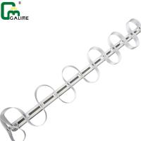 China Ripple Fold Curtain Track System S Fold Customized Length Smart Curtains System for sale