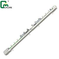 China Ripple Fold Curtain Track System S Fold Customized Length Smart Curtains System for sale