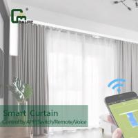 China Zigbee Smart Curtain Motor Ultra Quiet 18W AC90-240V Sleep Friendly Bedroom Automation for sale