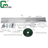 China Seamless Motorized Curtain Track Connector 1.0-1.6mm Aluminum Alloy Splicing for sale