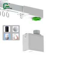China Bluetooth Mesh Motorised Curtain Motor Featuring Hub-Free Setup and Ultra-Quiet Operation for sale