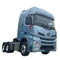 China Customer'S Requirement 8 Ton Sleeper Semi 6X4 Tractor Truck Head With Weichai Engine for sale