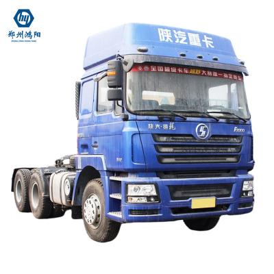 China Chinese Tractor Trucks Shacman 6X4 F3000 Flat Cab Diesel Tractor Head Truck for sale