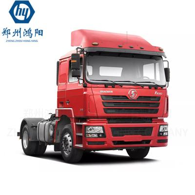 China Shacman Trailer Head 6×4 Drive Wheel Heavy Duty Tractor Truck for Stone Transport for sale