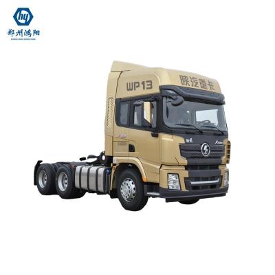 China Shacman 6X4 Left Steering Semi Trailer Trucks 50 Tons Prime Mover Head Tractor Truck for sale