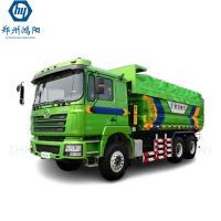 China F3000 Tipper Shacman 10Wheels 6X4 China Manufacture Dump Truck Green for sale