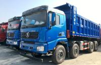 China Blue Shacman X3000 12 Wheel 30 Cubic Meters 40tons 8x4 Dump Tipper Truck for sale