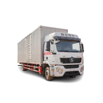 China Euro 3 Emission Standard Shacman 15ton Cargo Van Box Truck for sale