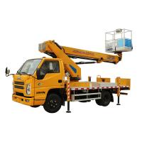 China Construction Machinery 30m Vehicle Mounted Aerial Work Vehicle Telescopic Hydraulic Truck Aerial Work Platform for sale
