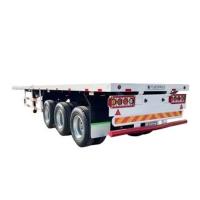 China Heavy Duty 80t Removable Low Bed Trailers For Construction Equipment for sale