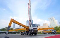 China Customizable 38m Concrete Pump Heavy Truck 6X4 8X4 For Construction for sale
