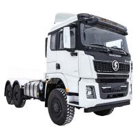 China Shacman Tractor Truck With 351-450 Horsepower 31-40 Ton Capacity Pressure Resistance Thickened Cab Steel Plate for sale