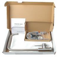 China SENTO Cheap stainless steel Kitchen sink faucet manufacture factory,CUPC Certificated for sale