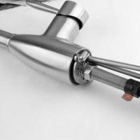 China Modern designs stainless steel faucet pull out kitchen sink mixer for sale