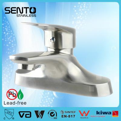 China SENTO single lever in wall mounted basin Mixer water faucet with good price for sale