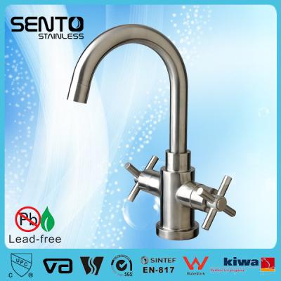 China SENTO Single lever water saving kitchen sink faucet for sale