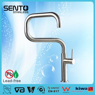 China 2016 fashion design spring loaded kitchen faucet mixer for sale