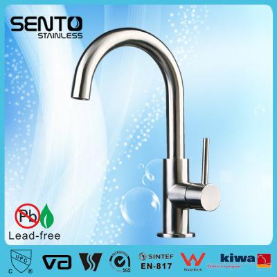 China SENTO stainless steel kitchen faucet mixer with high quality for sale