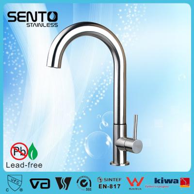 China Fashion single lever STAINLESS STEEL kitchen mixer with cheap price for sale