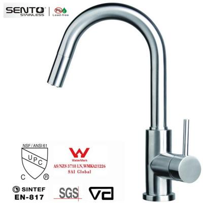 China Artistic Stainless Steel sanitary faucet with Cupc for sale