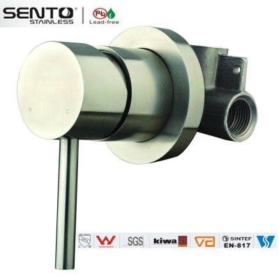 China Sento Stainless Steel Single handle wall-mounted shower mixer faucet for sale