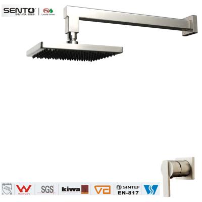 China china square shower mixer surface mounted shower faucet for sale