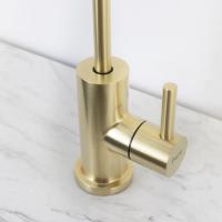 China Stainless Steel Gold Finished CUPC Faucet - High Quality & Durable Kitchen & Bathroom Faucet for sale
