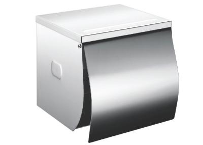 China Stainless Steel Hot Sell Roll Tissue Wall Mount Toilet Paper Dispenser with phoe shelv for sale