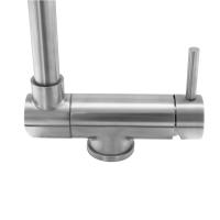 China Stainless steel 304/316 faucet 360 degree rotatin tap single handle pull down kitchen sink mixer for sale