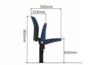 China Spectator Plastic Tip Up Folding Stadium Seats For Sports Arena Venues for sale