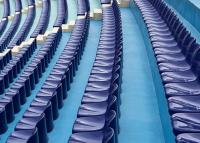 China UV Resistant Injected Plastic Stadium Seating Directly Installed On Cement for sale