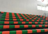 China Customized Retractable Seating System with Anti Slip Polywood Deck and Fire Resistance for sale