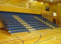 China Indoor Telescopic Seating Systems Polymer Bench HDPE Material Cost Effective for sale
